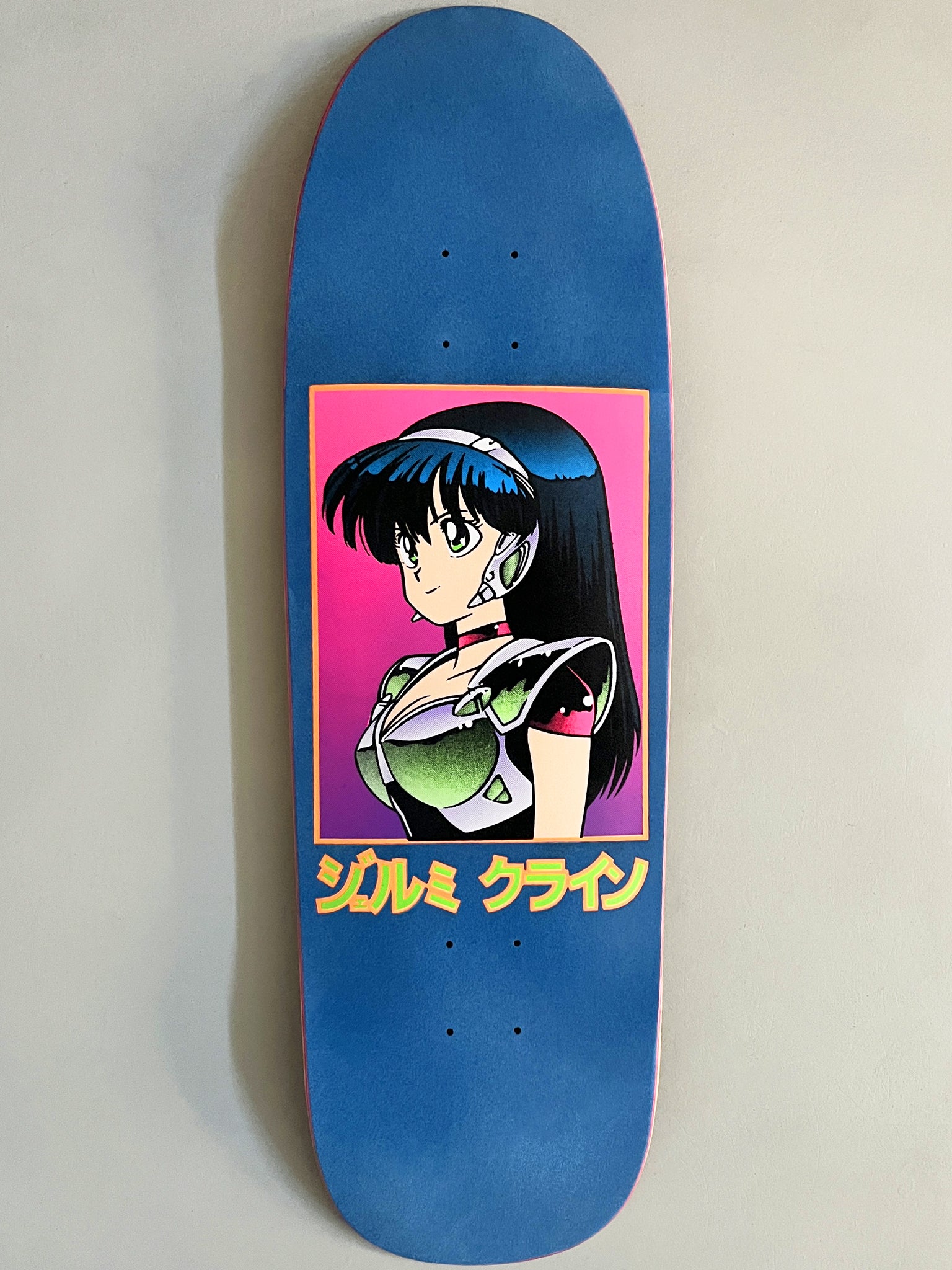 blue velvet blacklight dream girl NUMBERED & SIGNED 9.5 X 31.75 HAND S ...
