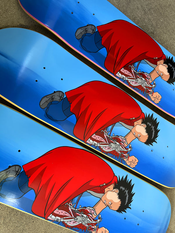 tetsuo mutation II 8.25 X 32.25 hand screened - special fountain gradi ...