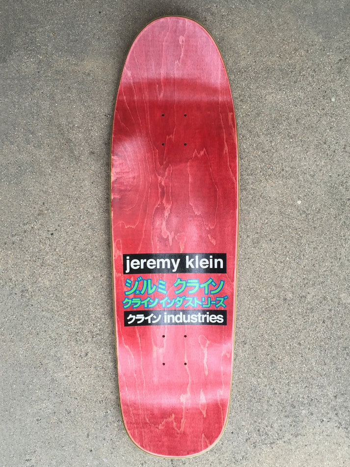 jeremy klein hand screened dream girl board pink original size 9.5 X 31 ...