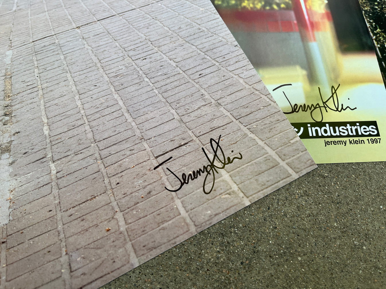 SIGNED jeremy klein 3 poster collection – jk industries
